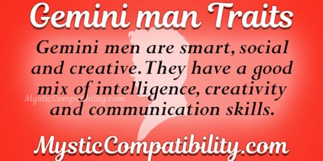 Gemini Man Personality Traits - Mystic Compatibility