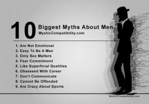 10 Biggest Myths About Men - Mystic Compatibility