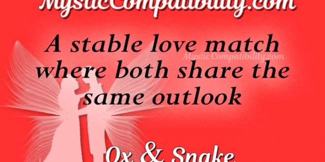 Ox Snake Compatibility - Mystic Compatibility