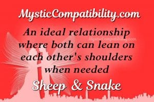 Sheep Snake Compatibility - Mystic Compatibility