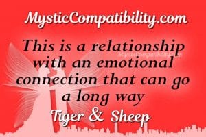 Tiger Sheep Compatibility - Mystic Compatibility